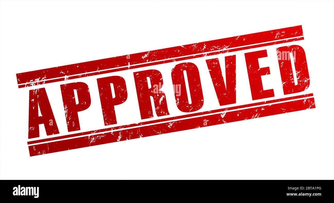 Tick approved stamp hi-res stock photography and images - Alamy