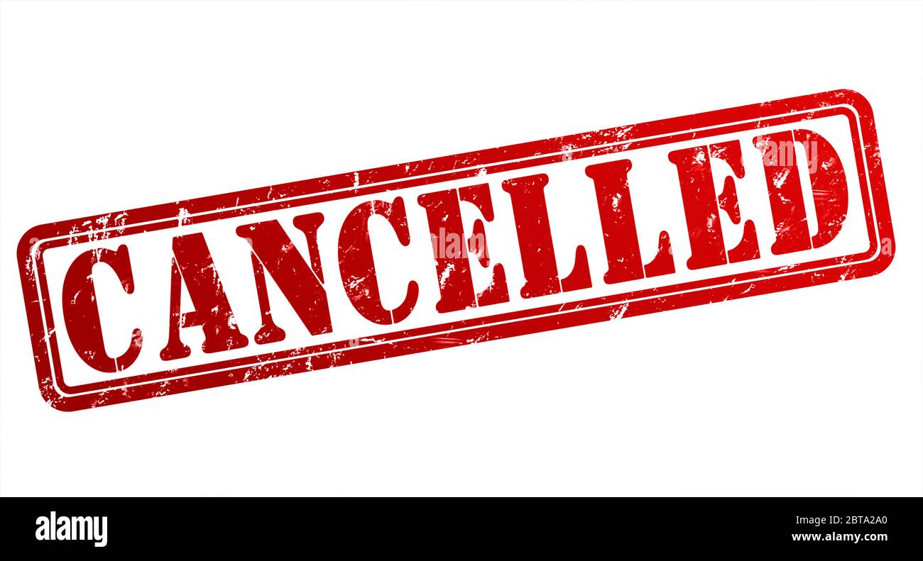 Cancel logo Cut Out Stock Images & Pictures - Alamy