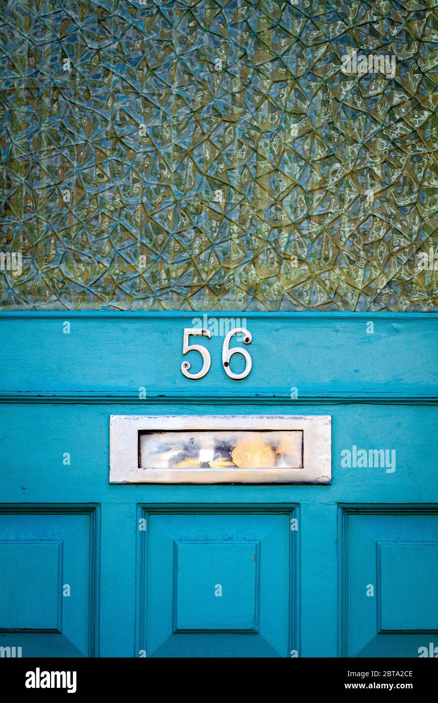 House number 56 Stock Photo - Alamy