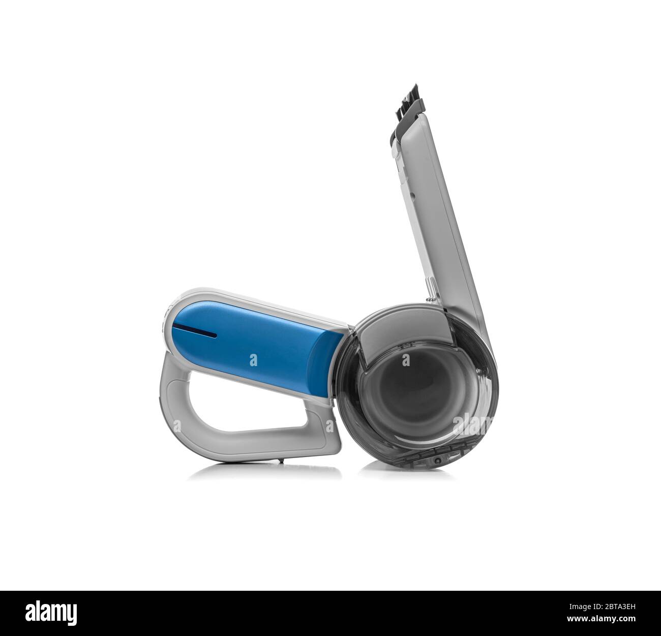 Handheld portable vacuum cleaner isolated on a white background Stock ...