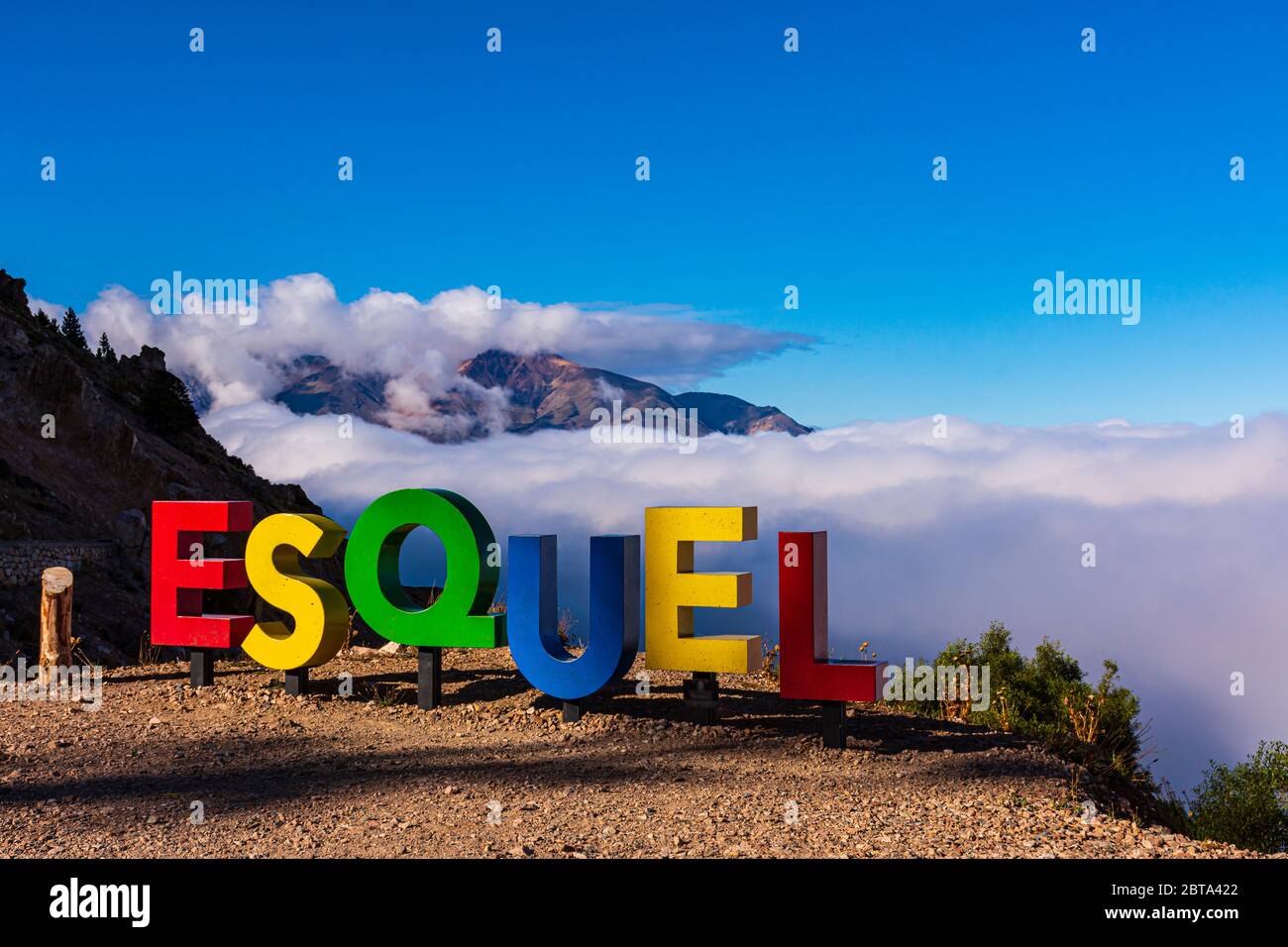 Peak lookout sign hi-res stock photography and images - Alamy
