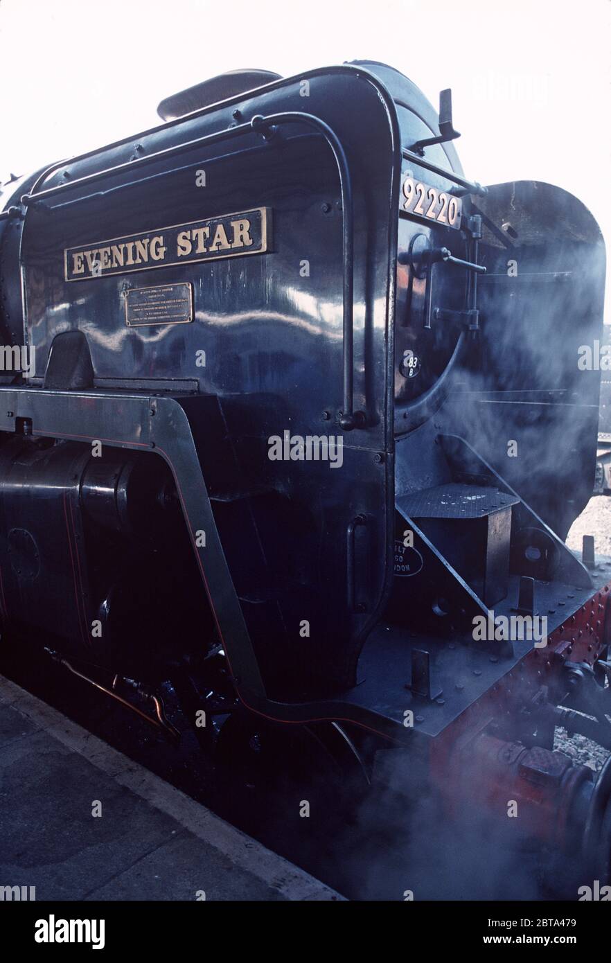 Evening star locomotive hi-res stock photography and images - Alamy