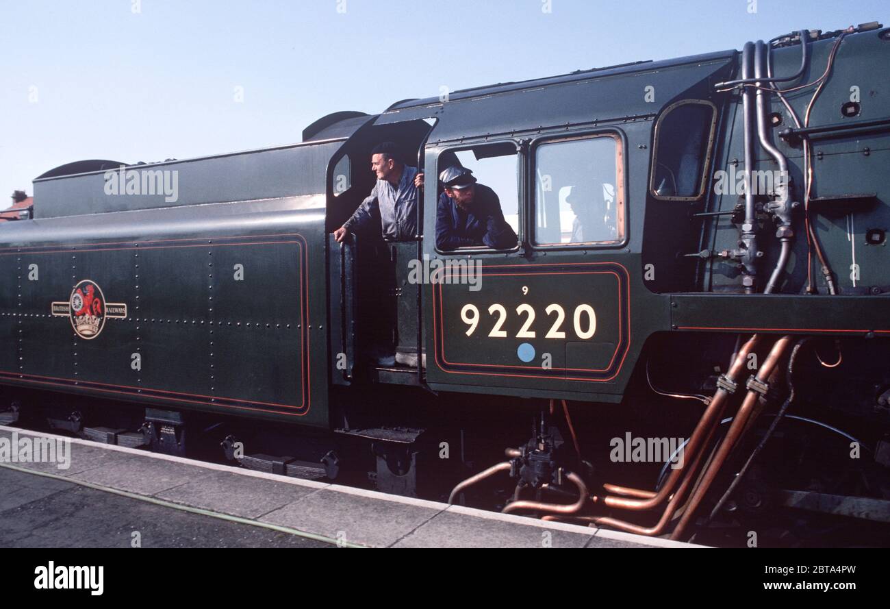 Evening star locomotive hi-res stock photography and images - Alamy
