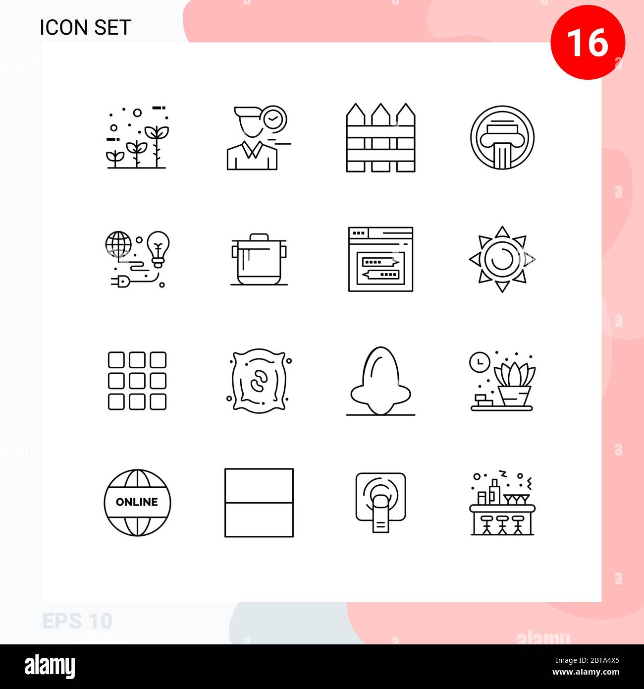 Earth column Stock Vector Images - Alamy