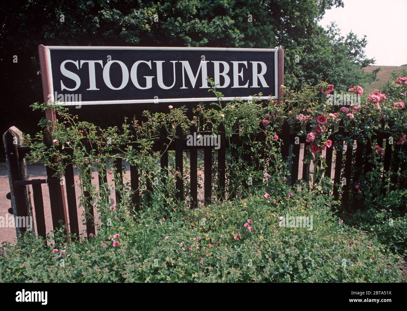 Stogumber Station on the West Somerset Heritage Railway, Somerset ...