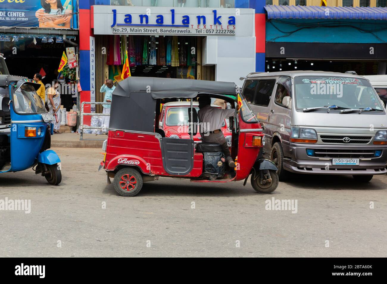 Tuk tuk, a multi-purpose three-wheeled vehicle taking anything from ...