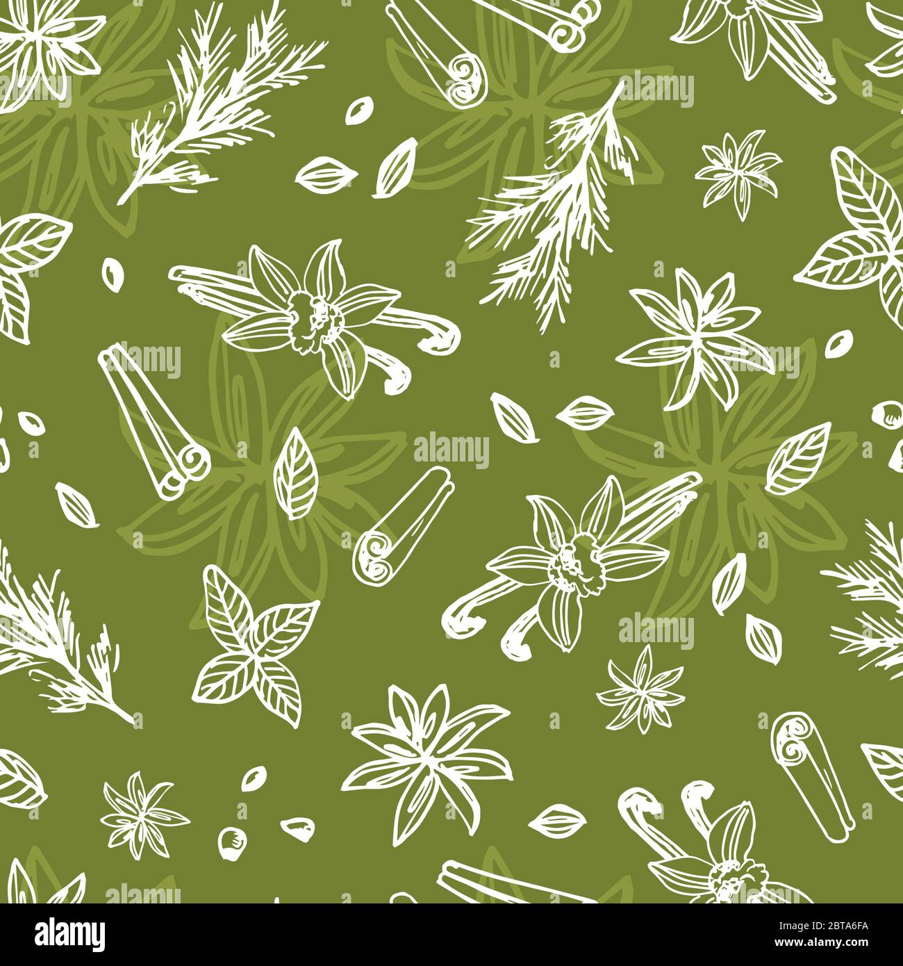 Vector black chalkboard style hand drawn bakery seamless repeat pattern ...