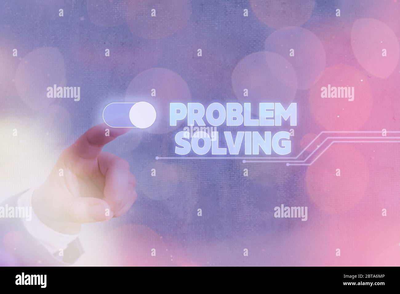 Conceptual hand writing showing Problem Solving. Concept meaning ...