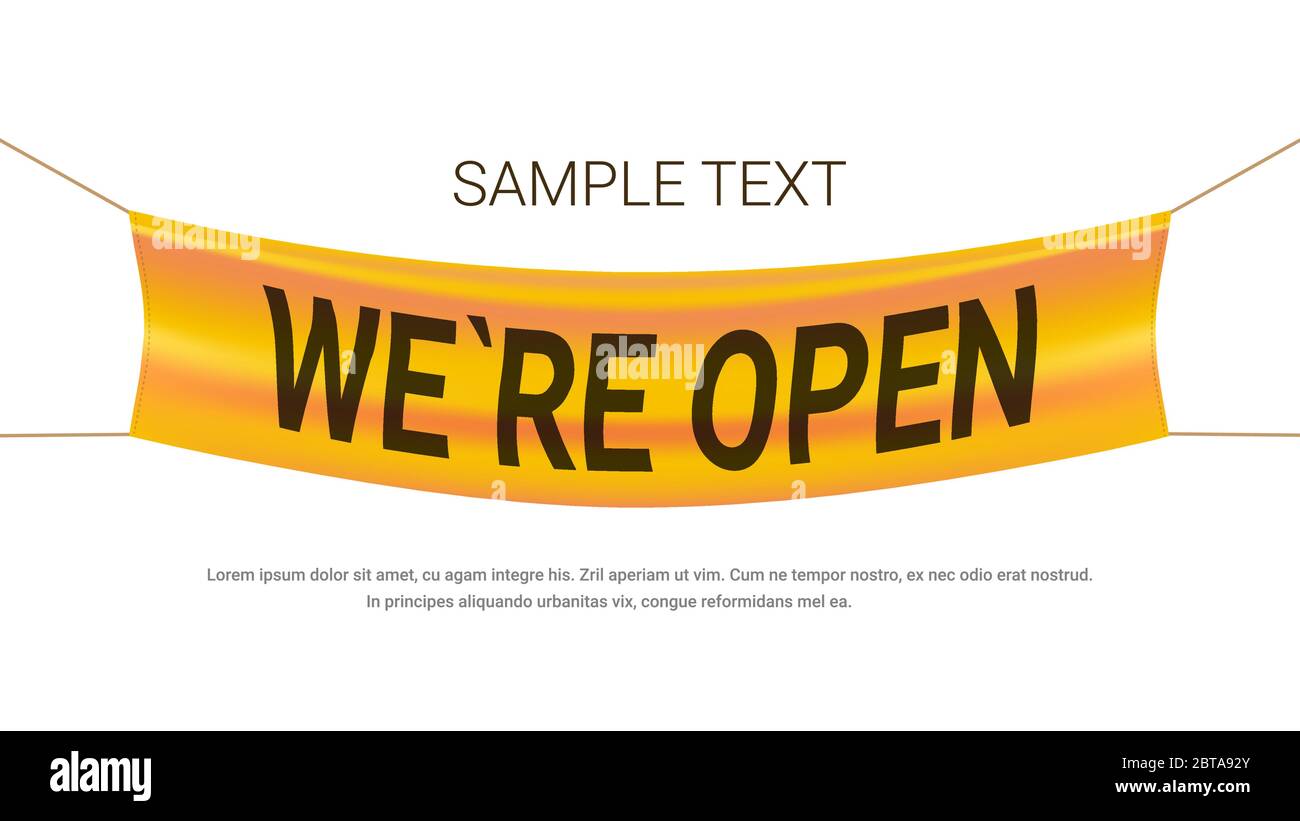 Mall opening Stock Vector Images - Alamy