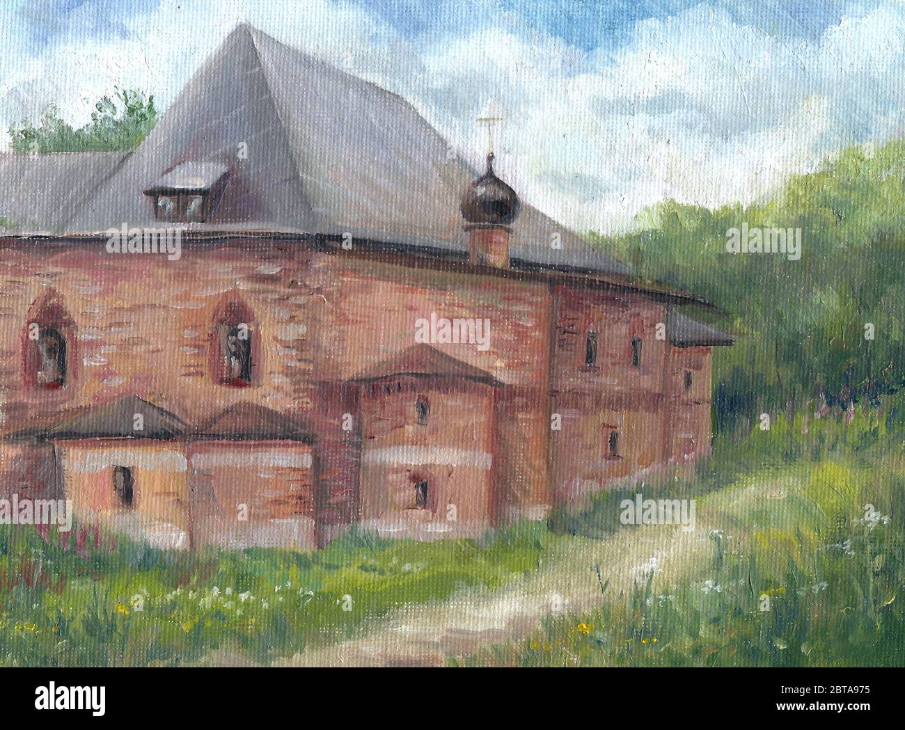 Painting scenery poster hi-res stock photography and images - Alamy