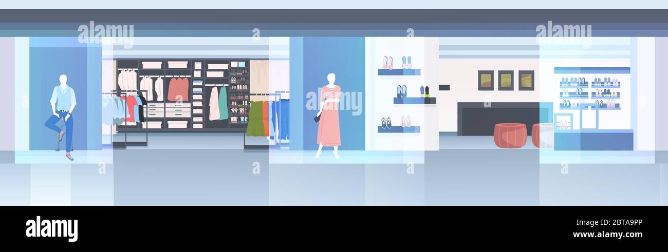 Shopping center elegance Stock Vector Images - Alamy