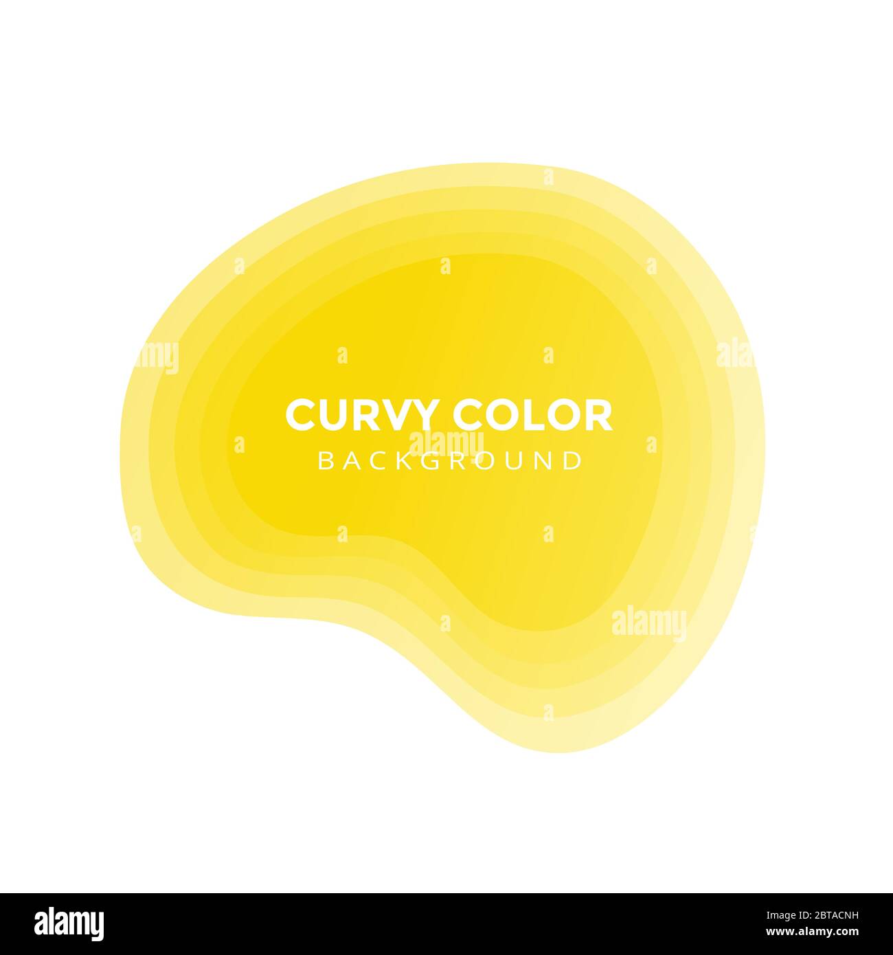 Modern liquid abstract blur blob element graphic gradient flat style ...