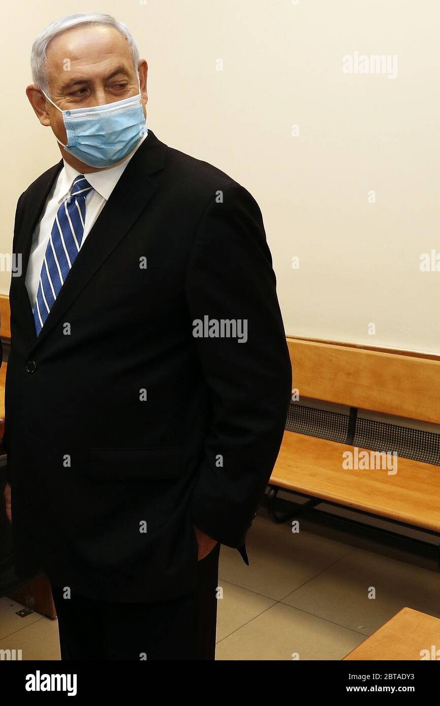 Jerusalem, Israel. 24th May, 2020. Israeli Prime Minister Benjamin ...