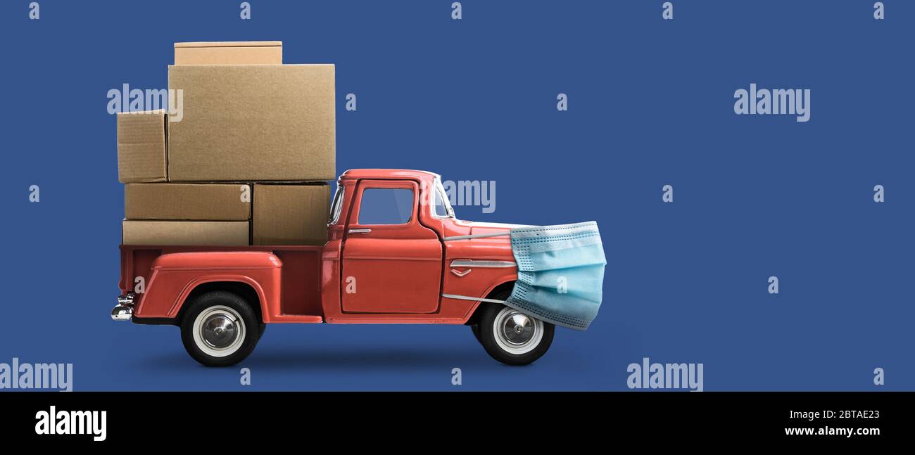 Safe food goods delivery hi-res stock photography and images - Alamy