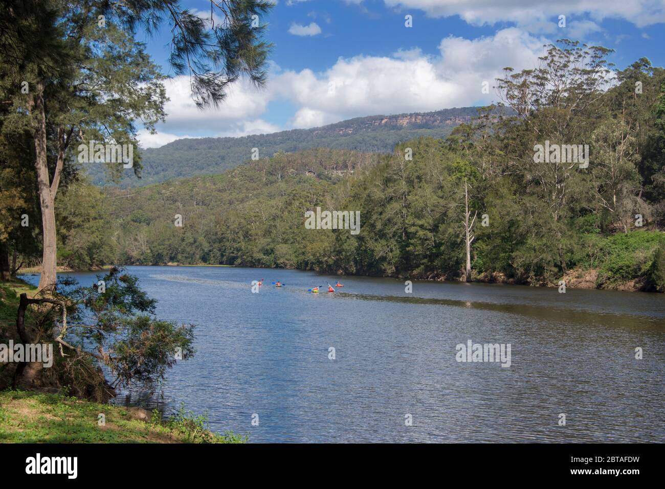 Kangaroo River Kangaroo Valley Southern Highlands NSW Australia Stock ...