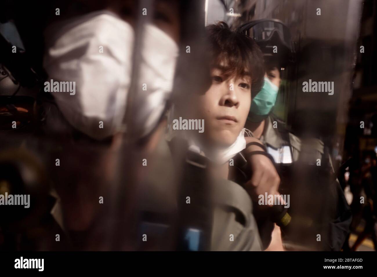 One sided shield hi-res stock photography and images - Alamy