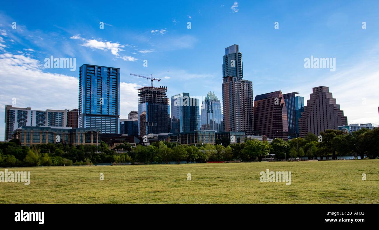 Downtown View of Austin, Tx Stock Photo - Alamy