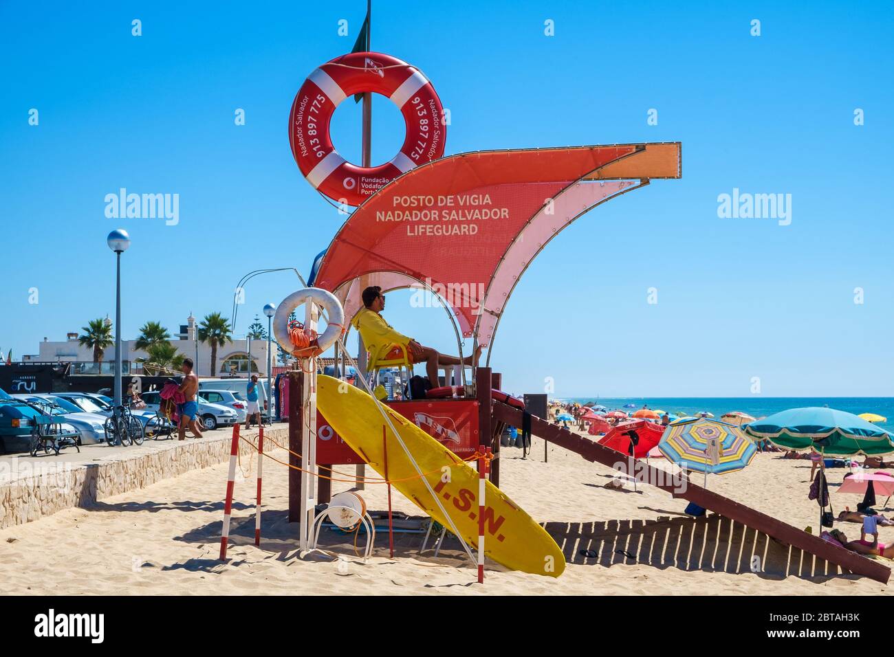 Beach life albufeira algarve portugal hi-res stock photography and ...