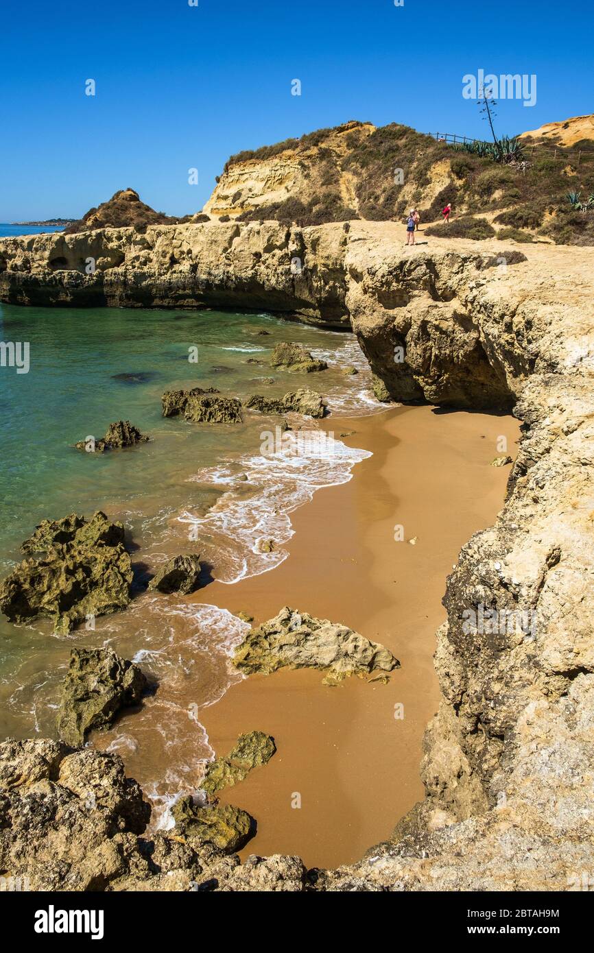 Portugal algarve faro promenade street hi-res stock photography and ...