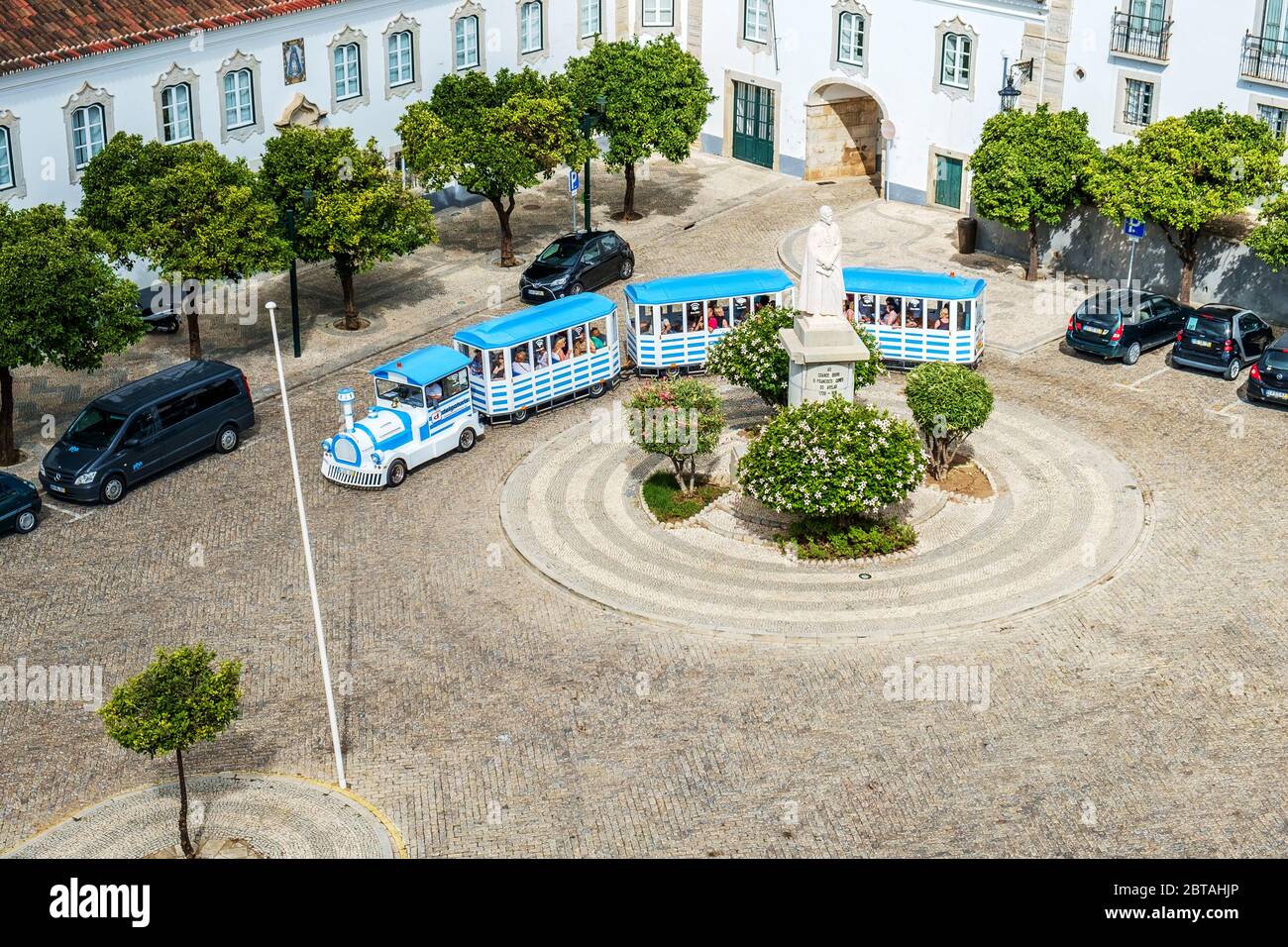 Portugal algarve faro promenade street hi-res stock photography and ...