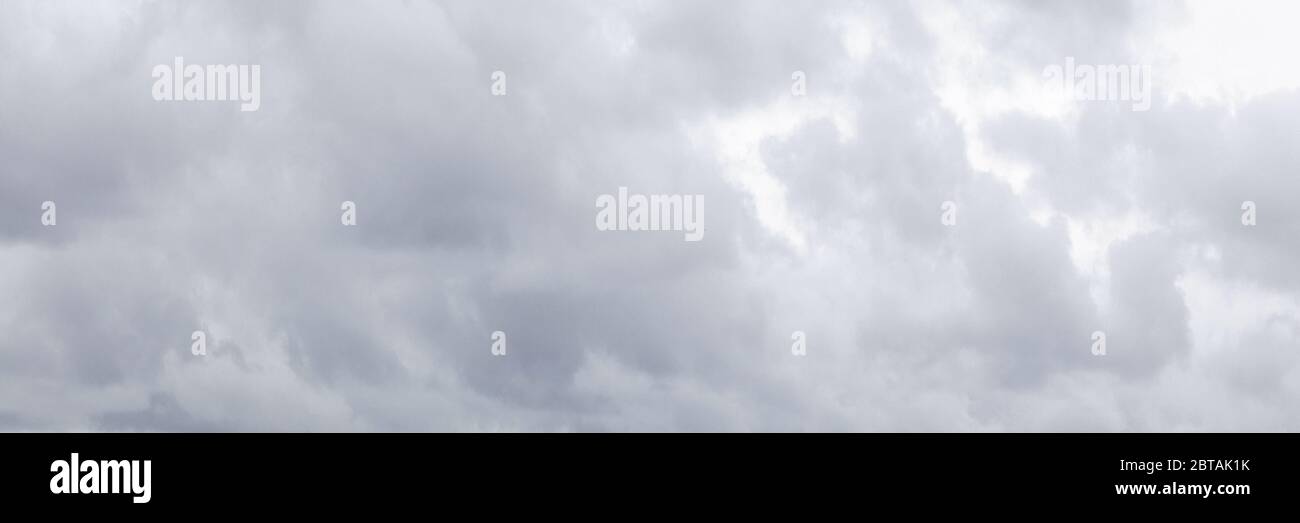 Overcast gray sky at daytime, natural sky background photo texture ...