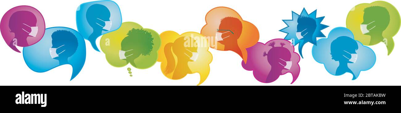 Diversity Group of multiethnic and multiracial children who wear and ...