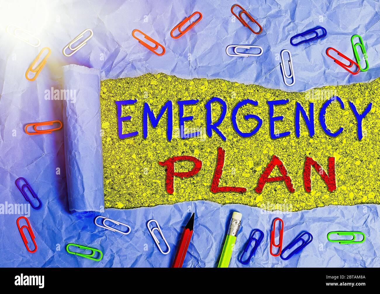 Word writing text Emergency Plan. Business photo showcasing ...