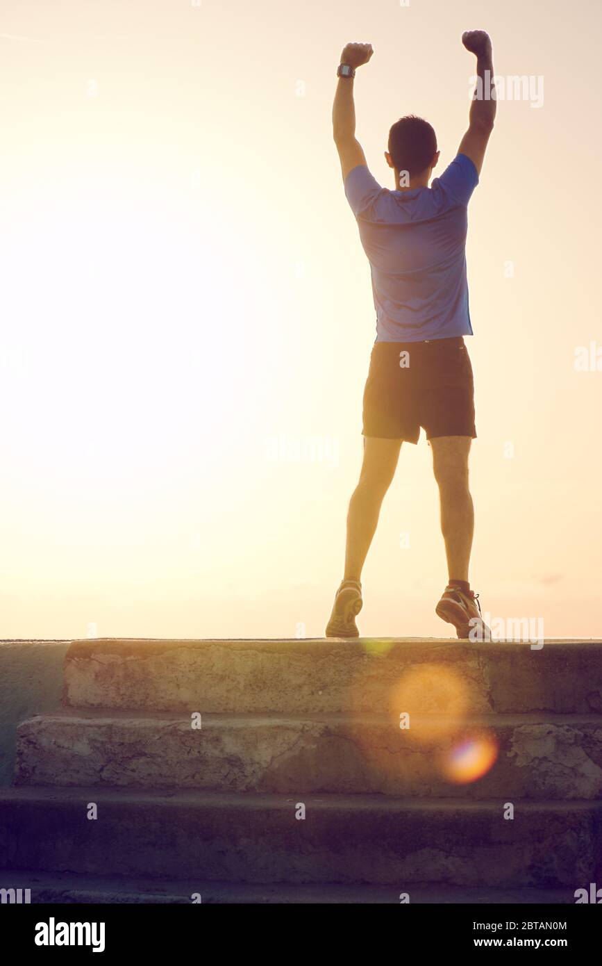 Rising arms hi-res stock photography and images - Alamy