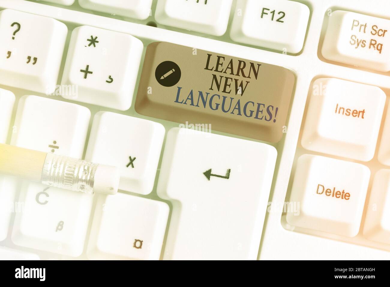 Word writing text Learn New Languages. Business photo showcasing ...