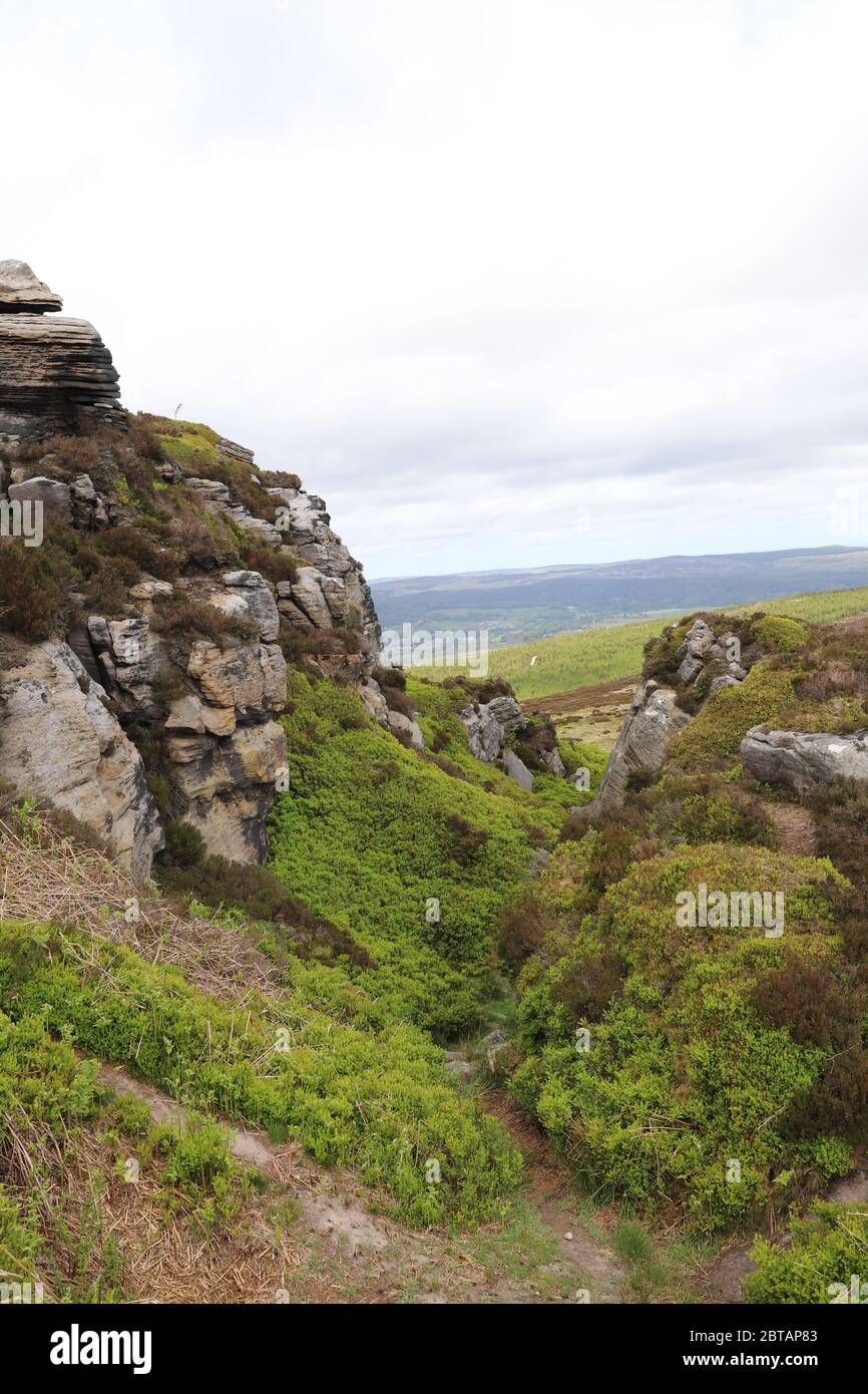 Rothbury and simonside hills hi-res stock photography and images - Alamy