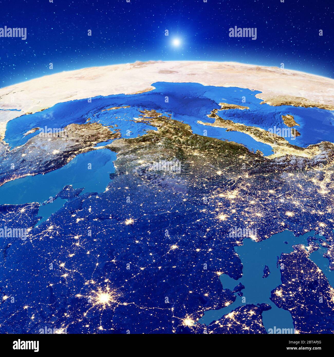 Russia - Moscow and East Europe. Elements of this image furnished by ...
