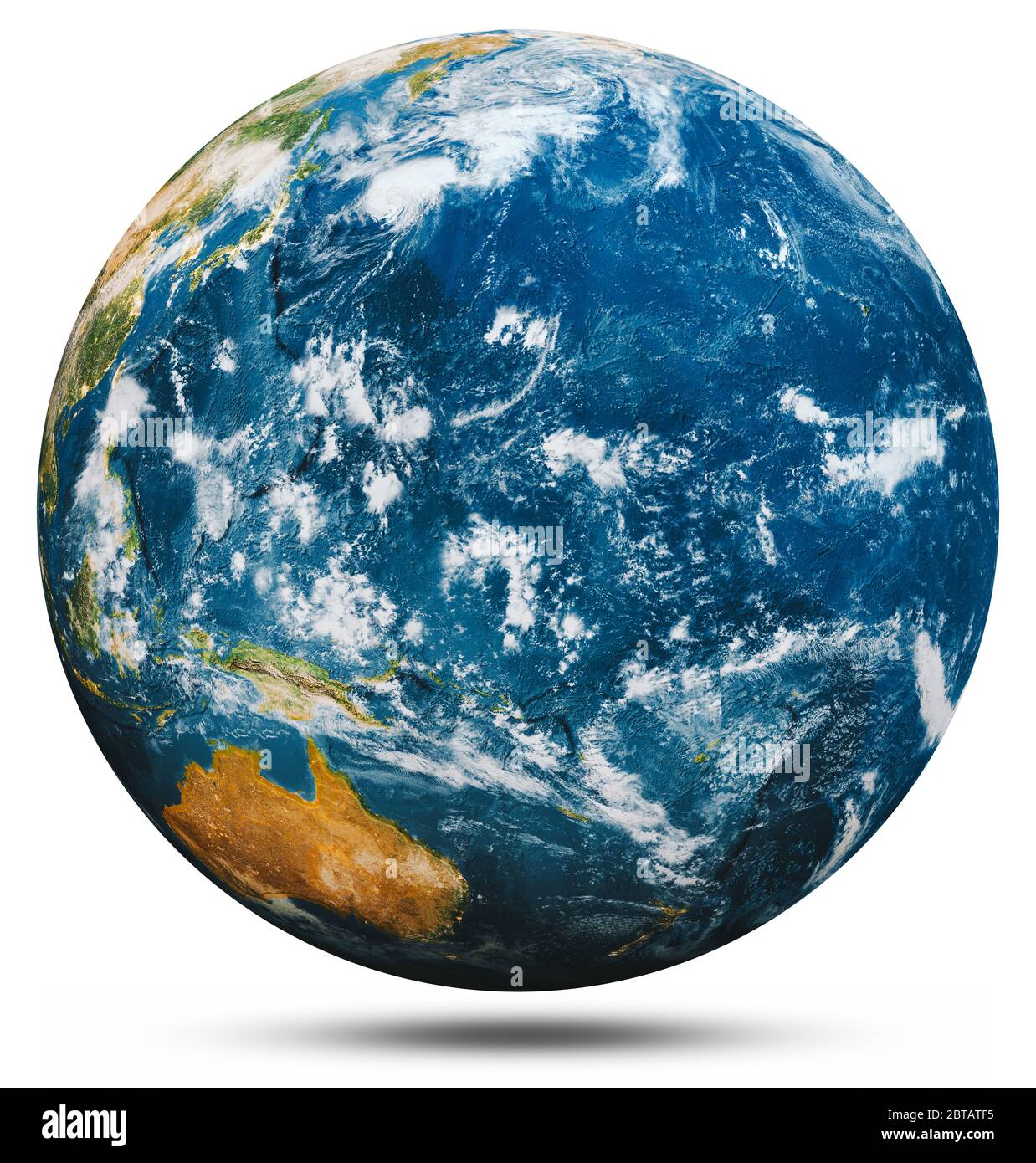 Planet Earth globe isolated. Elements of this image furnished by NASA ...
