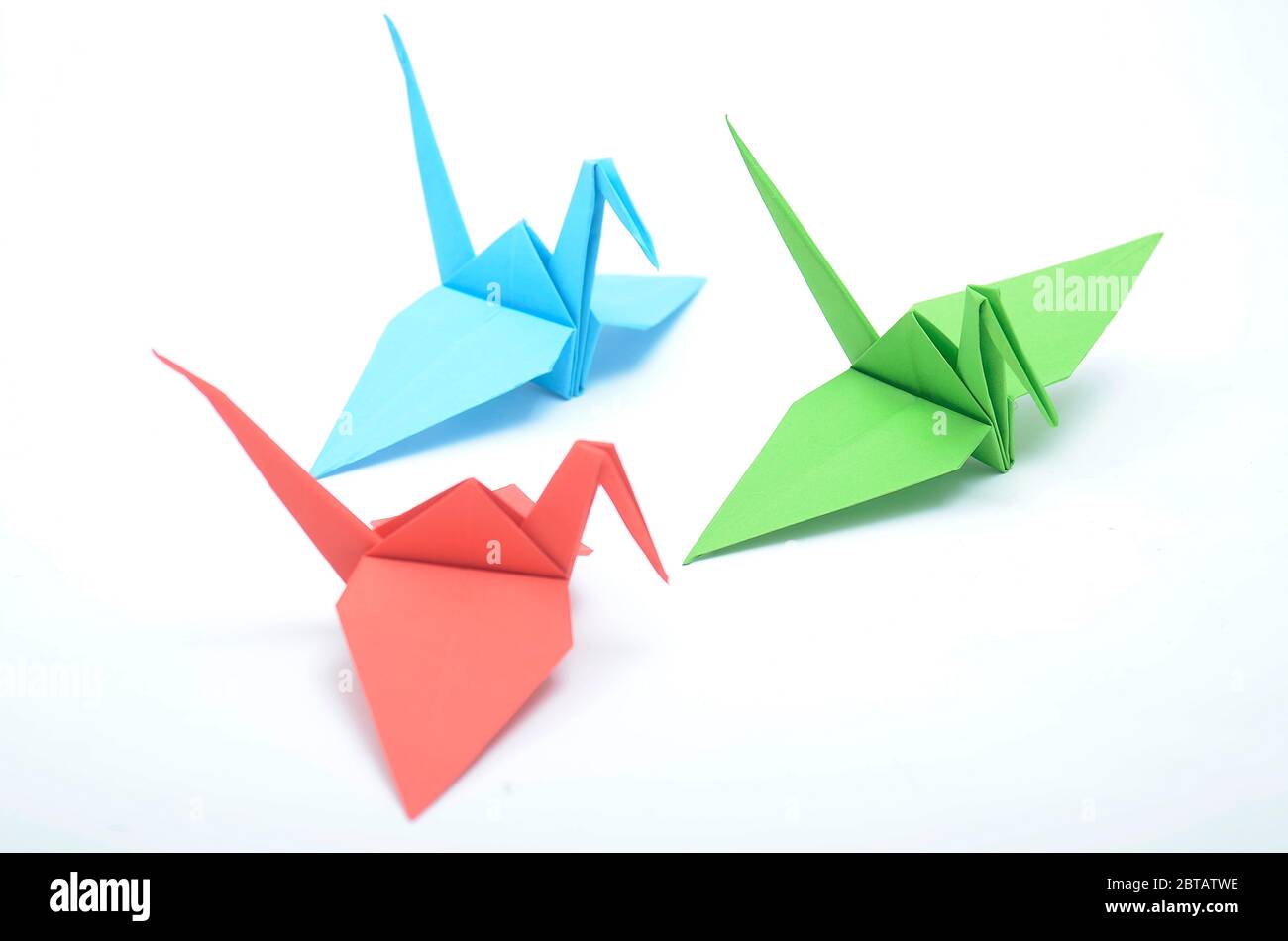 Red To Make Paper Birds
