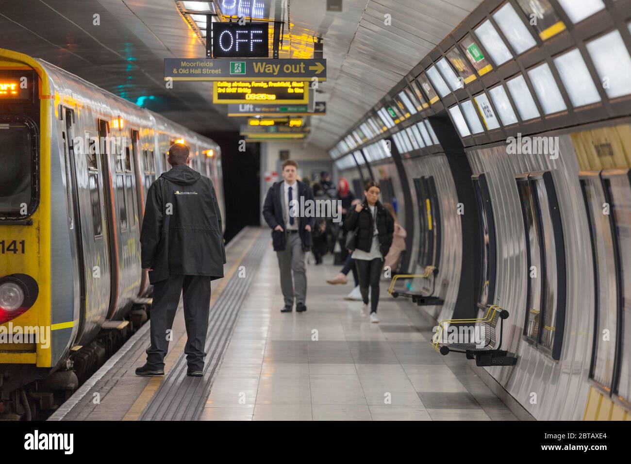 Mersey rail conductor hi-res stock photography and images - Alamy