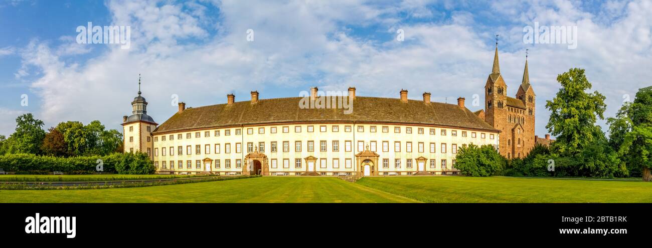 Monastery Corvey, Hoexter, Germany Stock Photo - Alamy