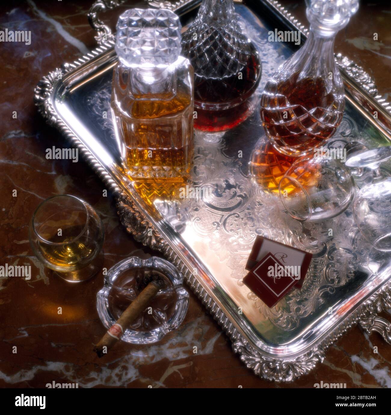 Sherry decanter hi-res stock photography and images - Alamy