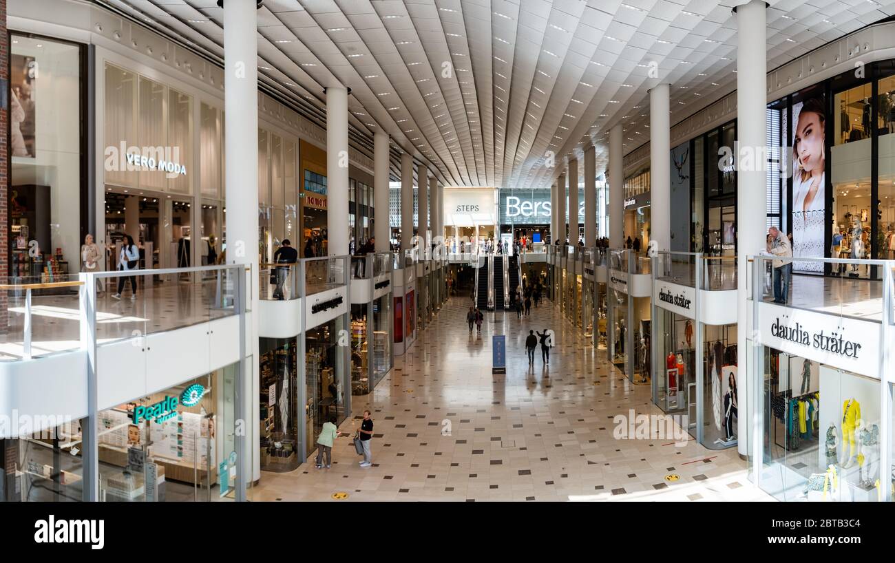 Utrecht Netherlands May 23 2020, shopping mall Hoog Catharijne on a ...