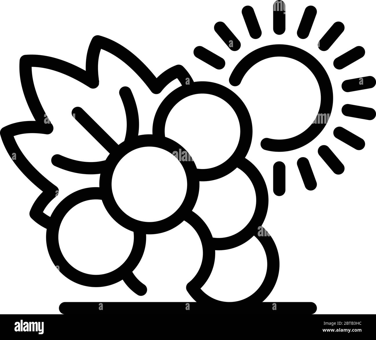 Desert vineyard Stock Vector Images - Alamy