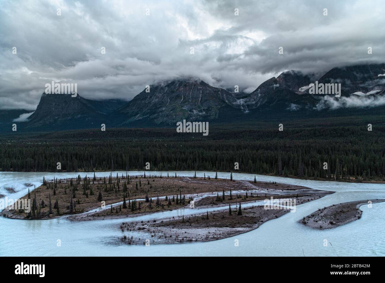 Mount christie jasper national park hi-res stock photography and images ...