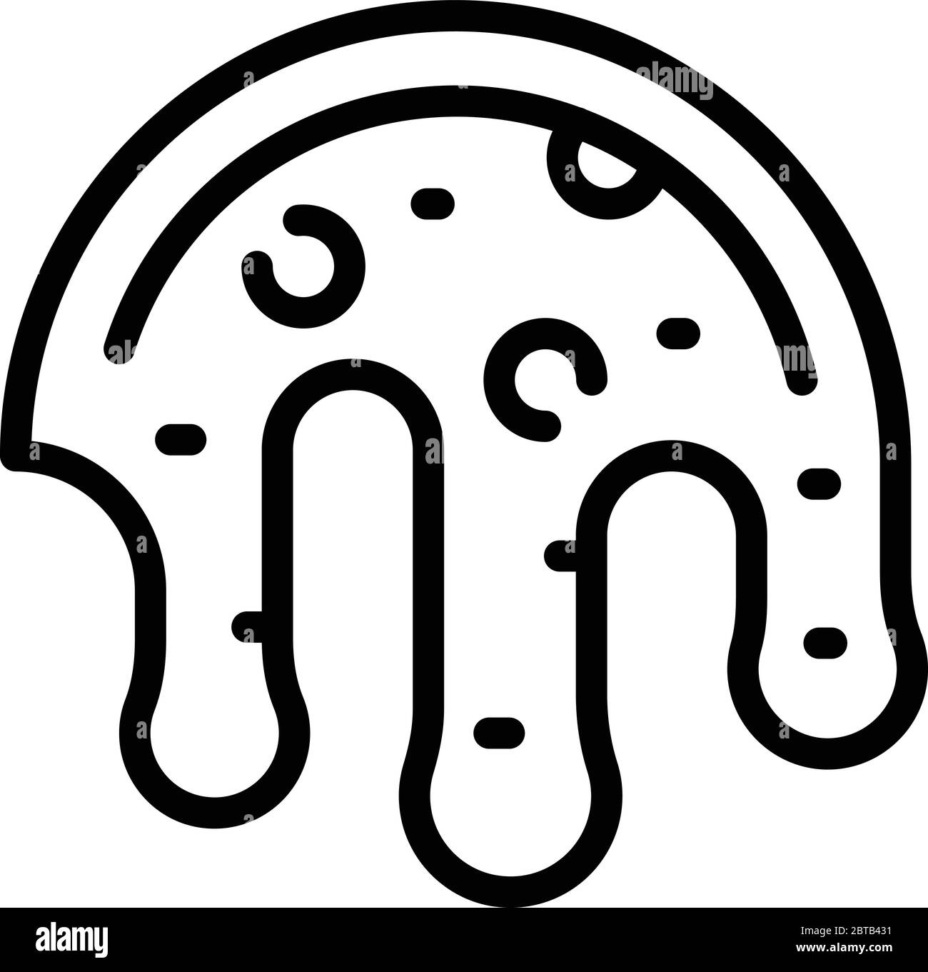 Pancake dough icon, outline style Stock Vector Image & Art - Alamy