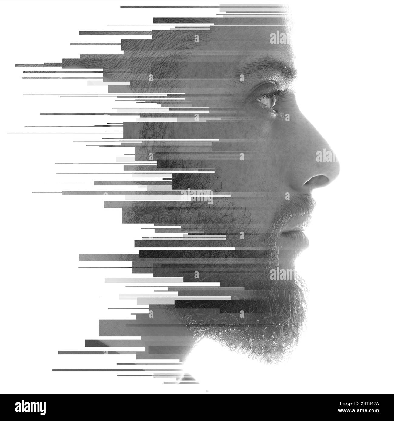 Disappearing people illustration hi-res stock photography and images ...