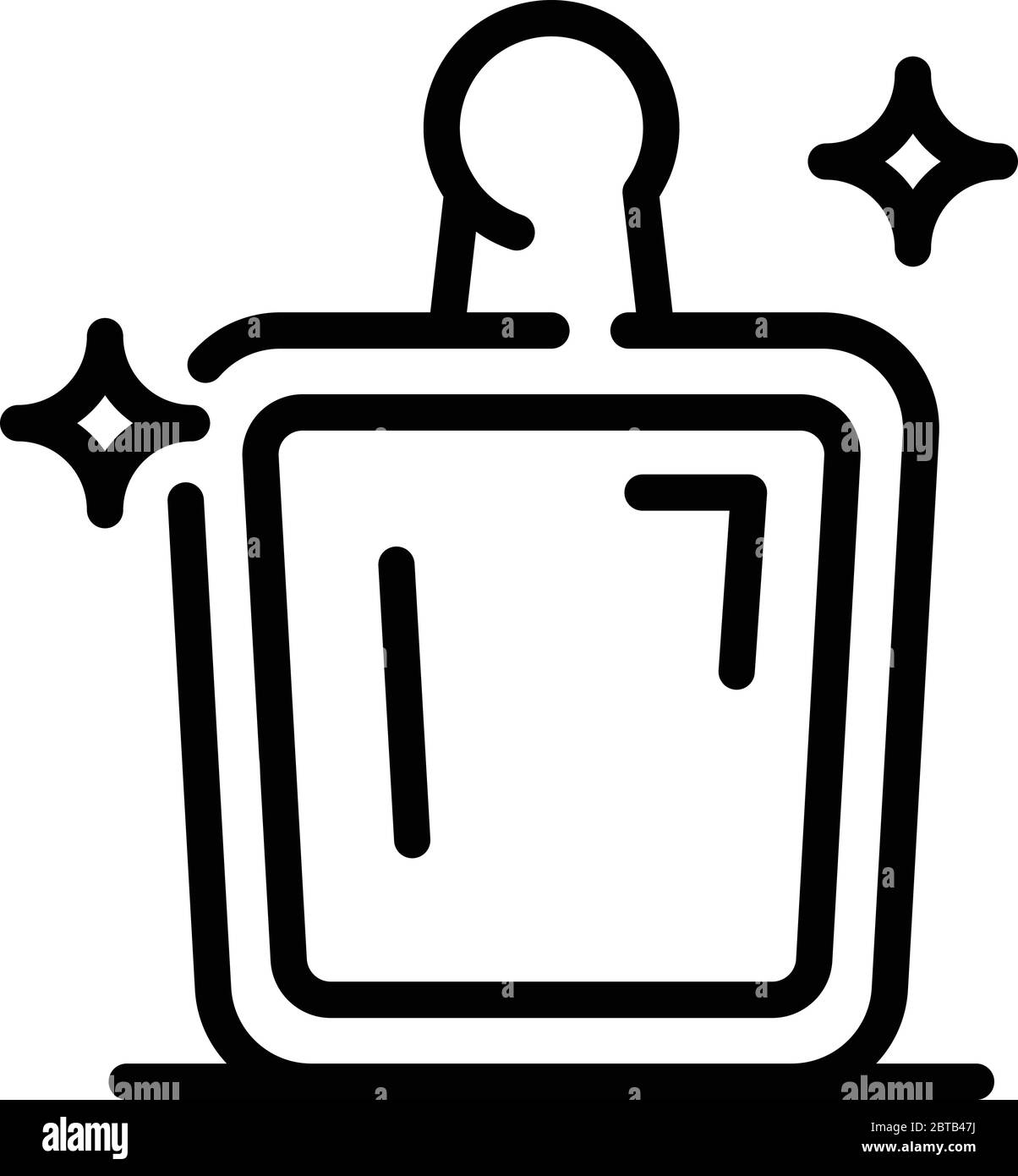 Cutting board line clean Stock Vector Images - Alamy