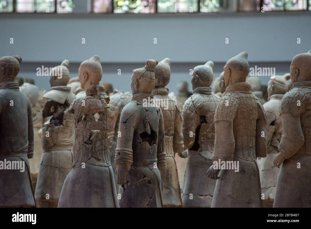 Terracotta Army, excavated terracotta sculptures depicting the armies ...