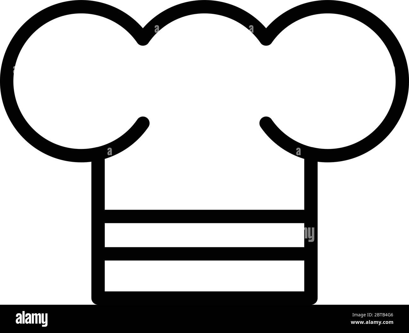 Chef cap icon, outline style Stock Vector Image & Art - Alamy