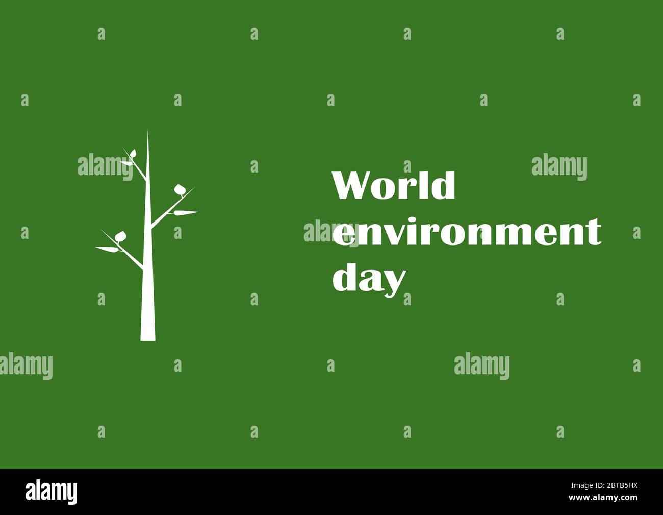 World Environment Day vector template for text Stock Vector Image & Art ...