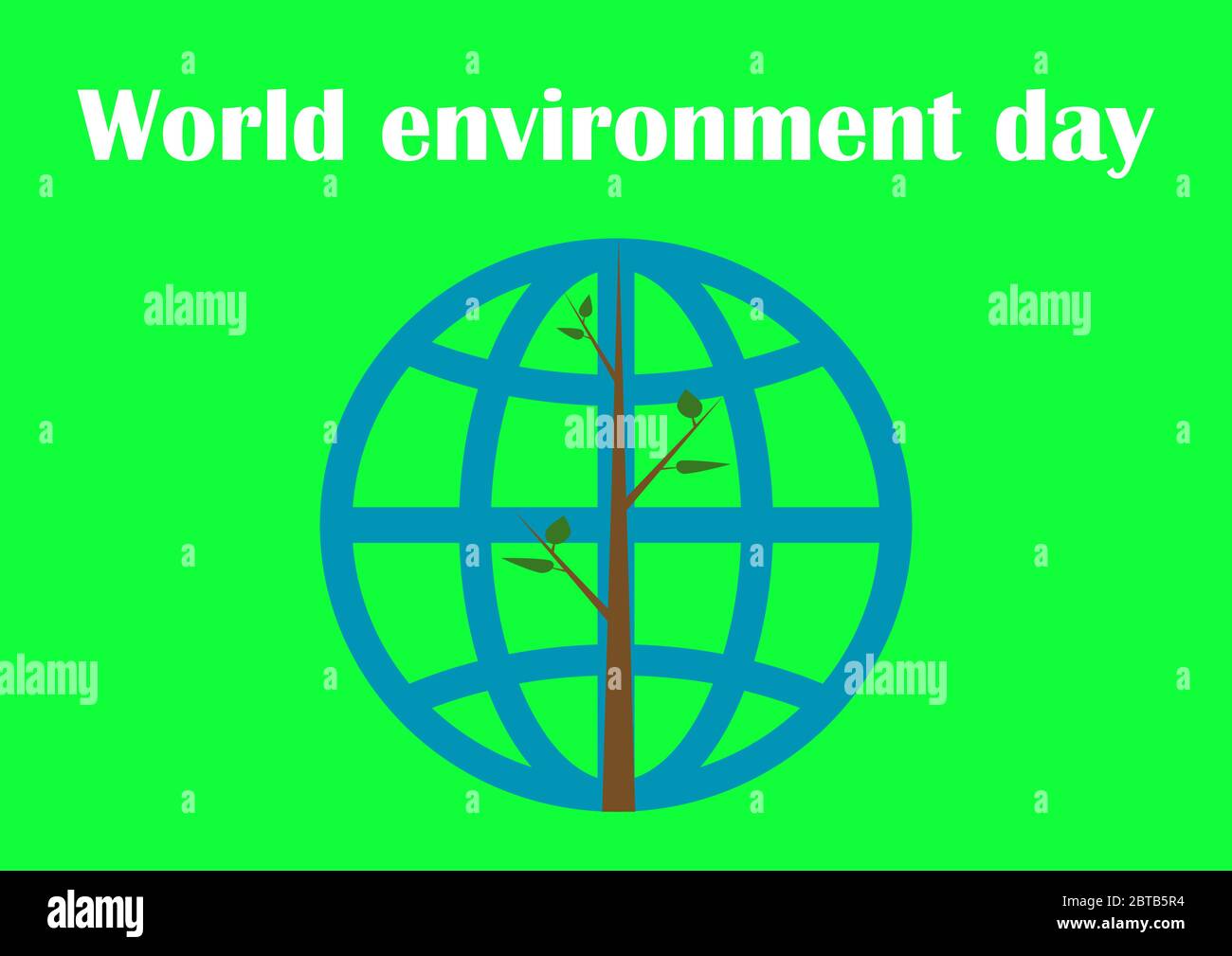 World Environment Day vector template for text Stock Vector Image & Art ...