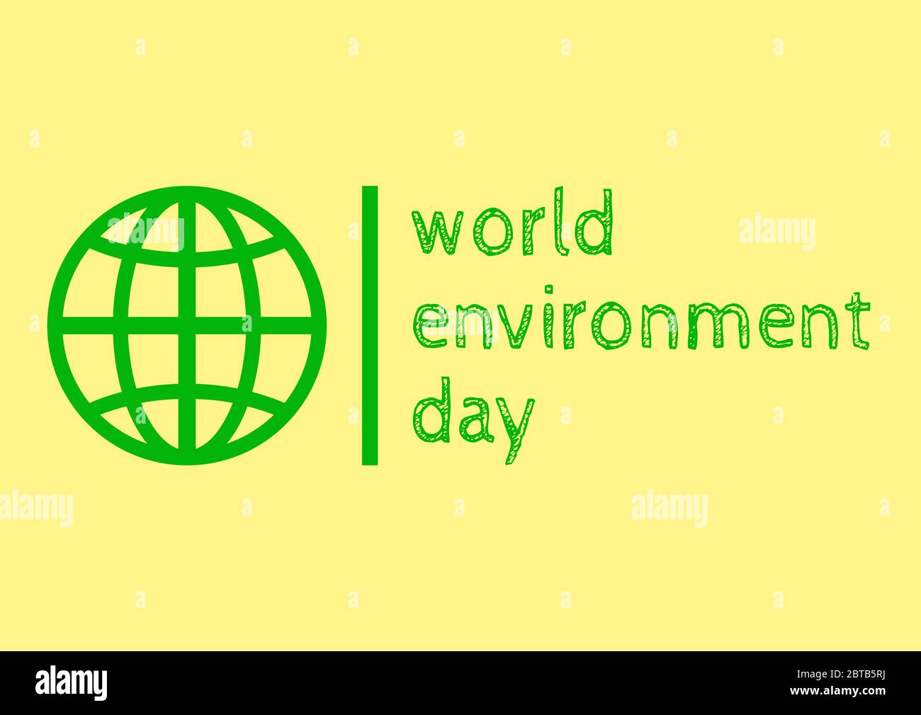 World Environment Day vector template for text Stock Vector Image & Art ...