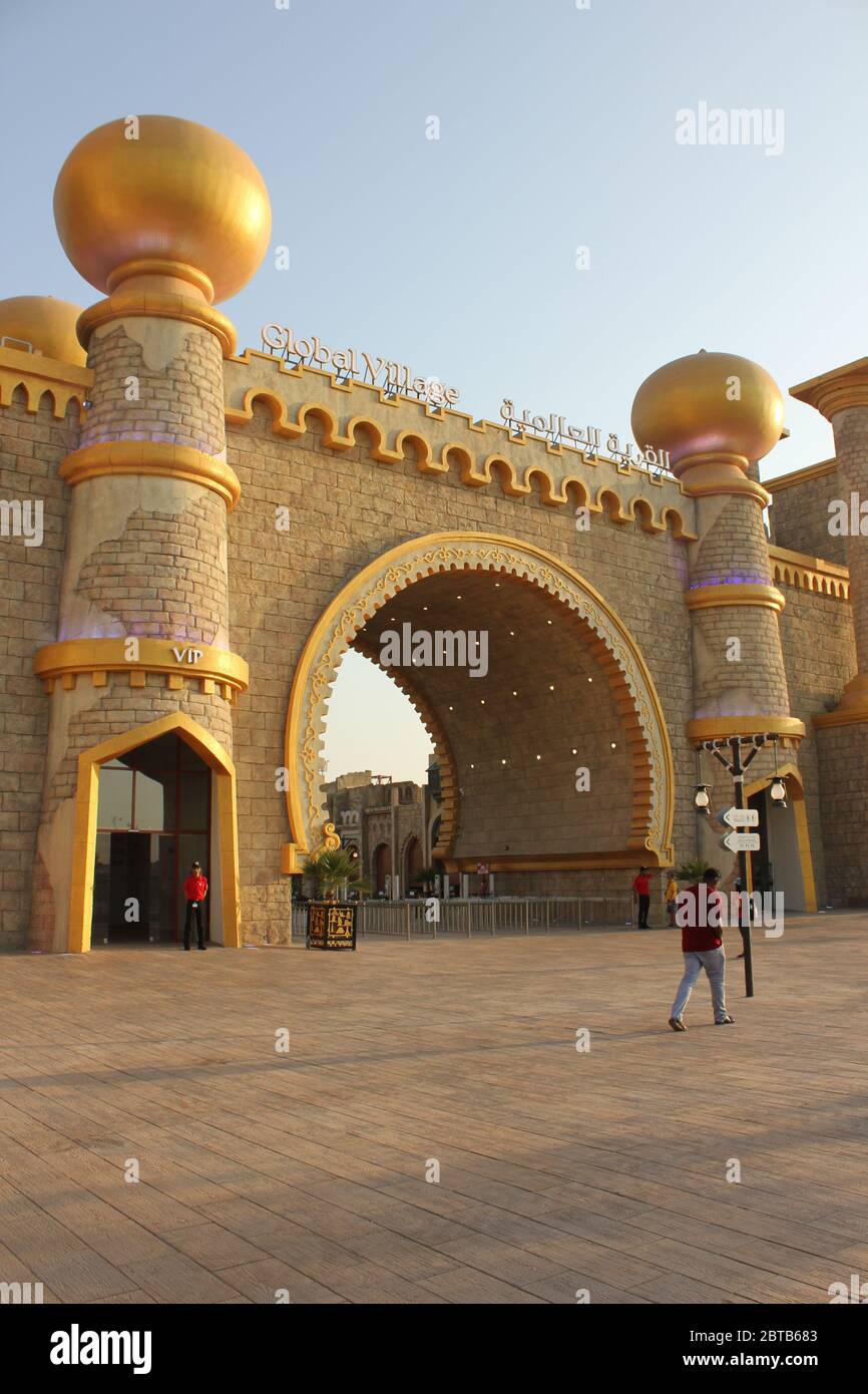 Scene at 'Global Village' - the world's leading multicultural park ...