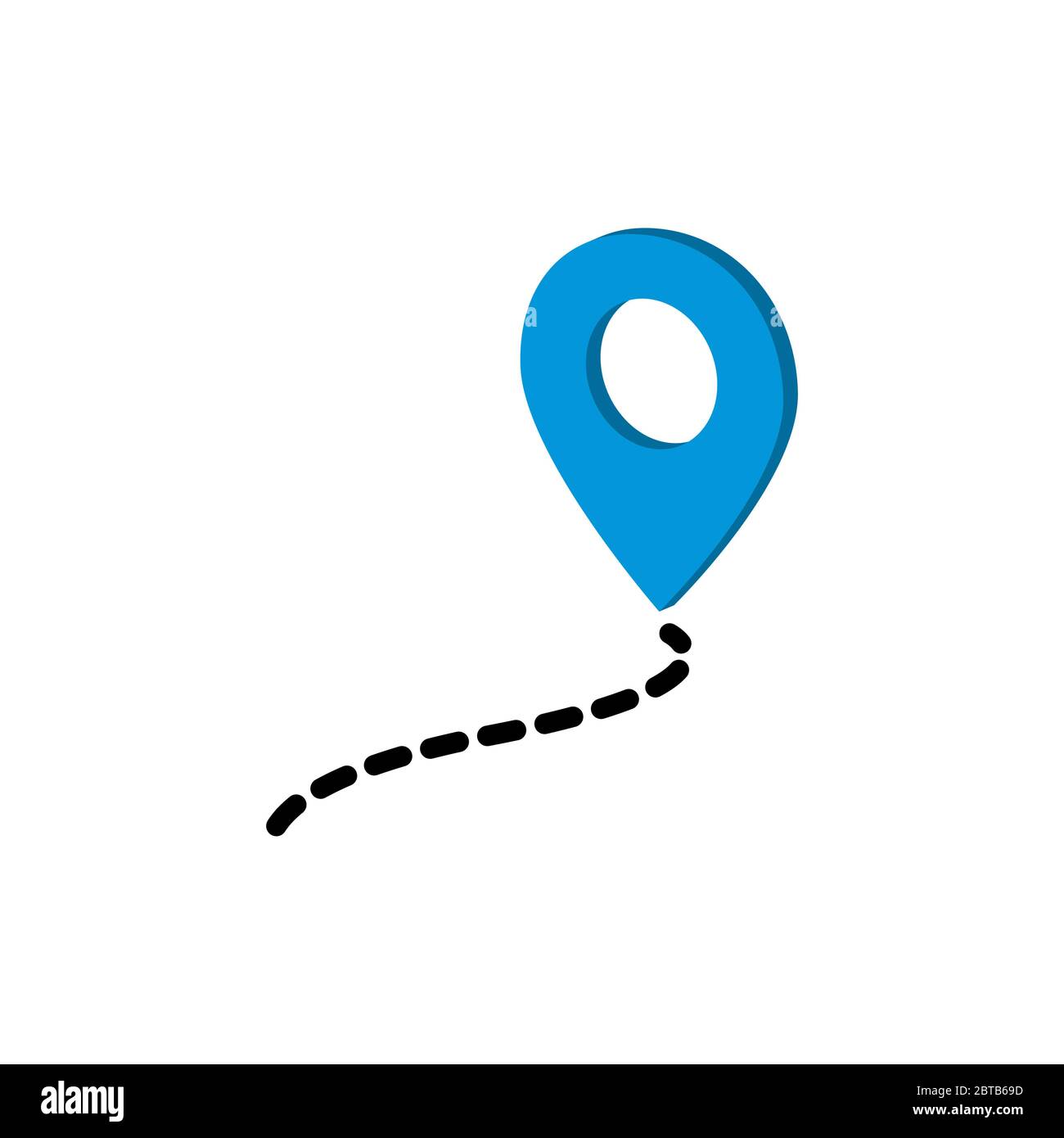 Lane vector map hi-res stock photography and images - Alamy