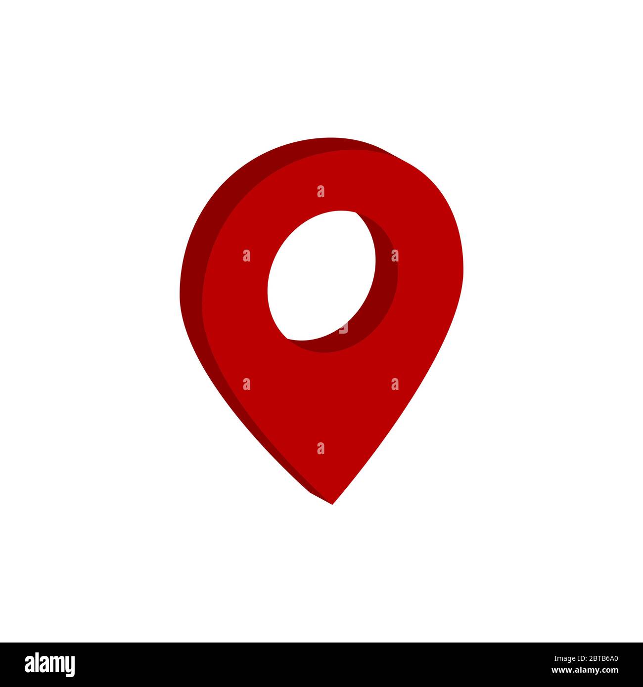 map pointer 3d vector design template illustration Stock Vector Image ...